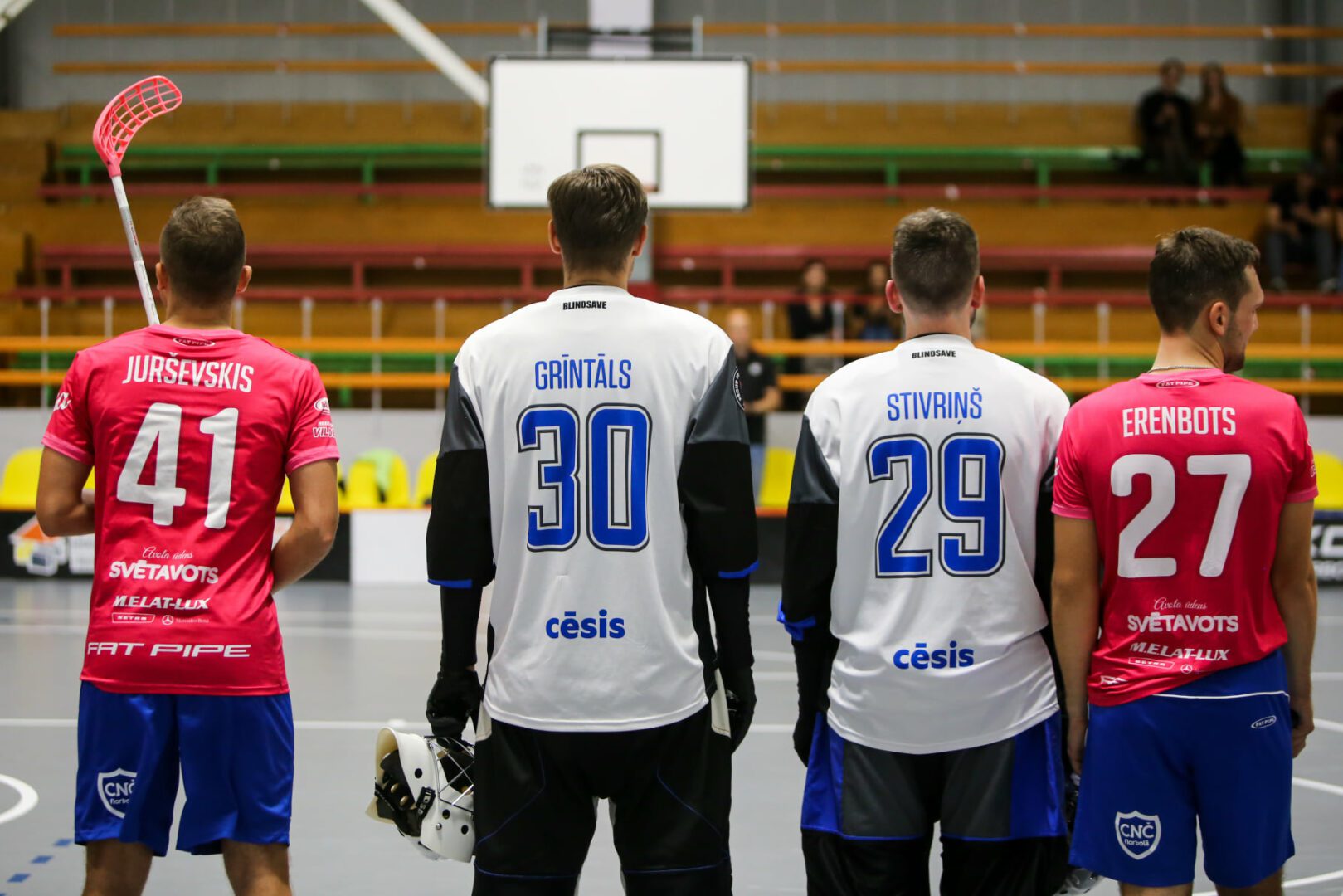 "Lekrings" un "Rubene" tiek pie otrām uzvarām "Elvi florbola līgas ...