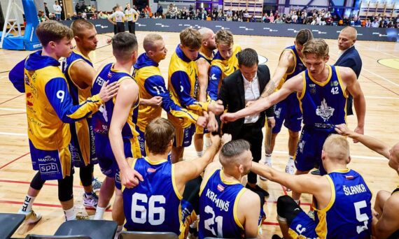 "Saldus" un "Madona"/BJSS sasniedz Latvijas kausa basketbolā otro kārtu ...