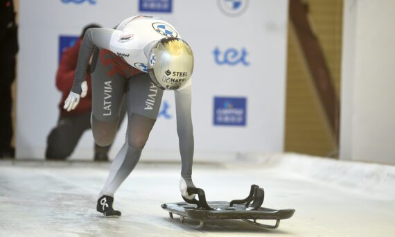 Skeletoniste Tērauda: Katrā braucienā mēģinu kaut ko citu | Sportazinas.com