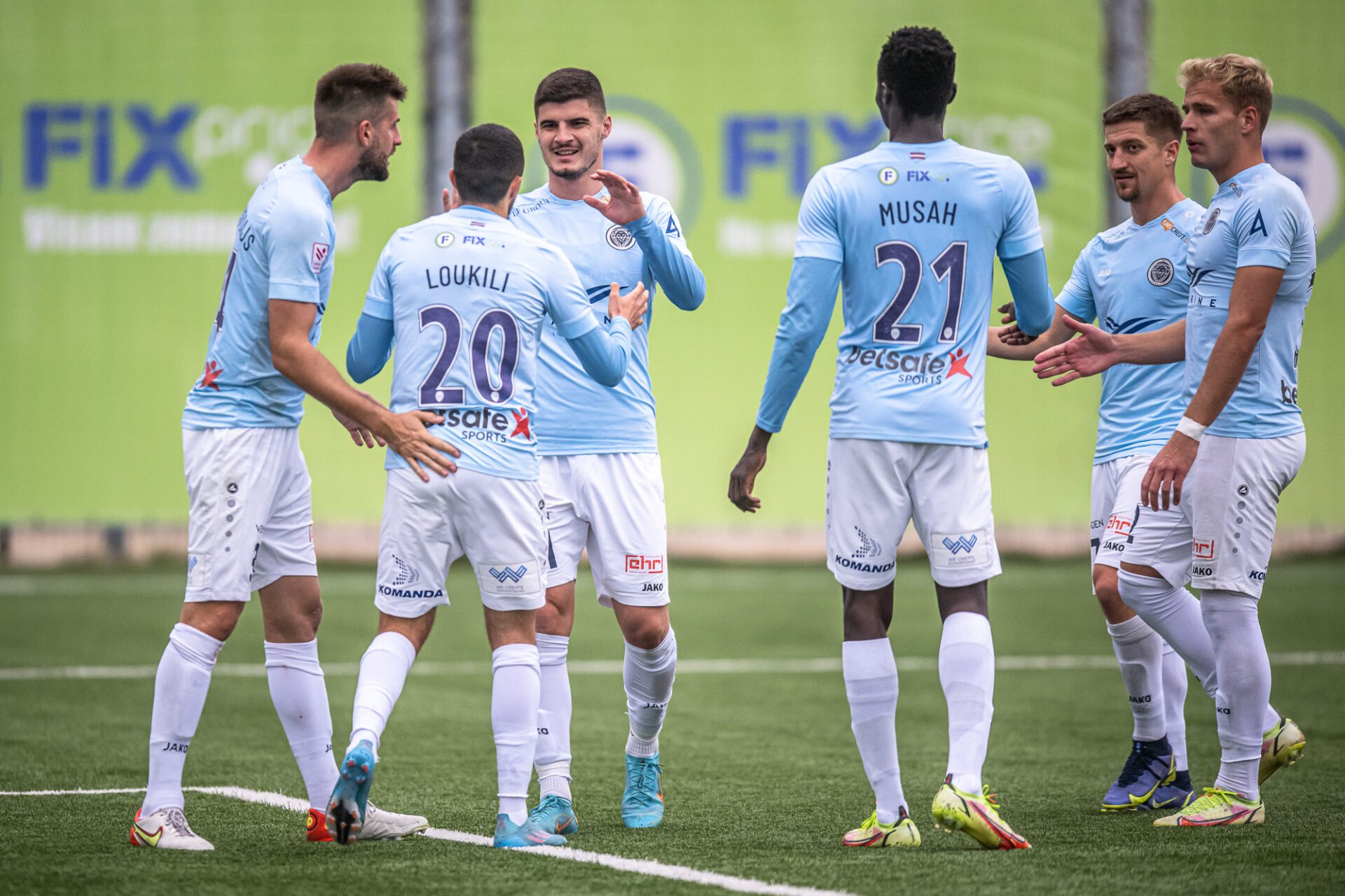 "Riga" tikai mača izskaņā tiek pie uzvaras pret "Auda" | Sportazinas.com