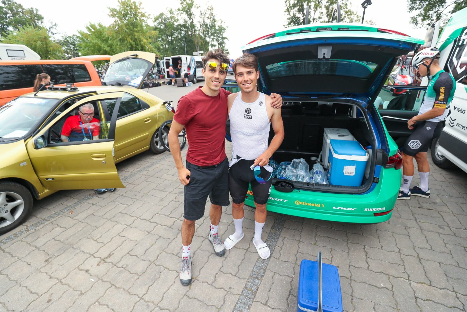 Krasts un Rubenis noslēdz Baltijas ceļa velobrauciena sacensības ...