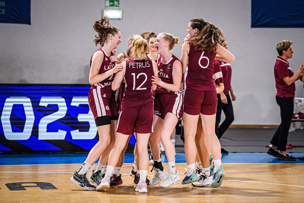 U16 meiteņu basketbola izlase turpinās cīņu par devīto vietu Eiropā ... U16 meiteņu basketbola izlase turpinās cīņu par devīto vietu Eiropā ...