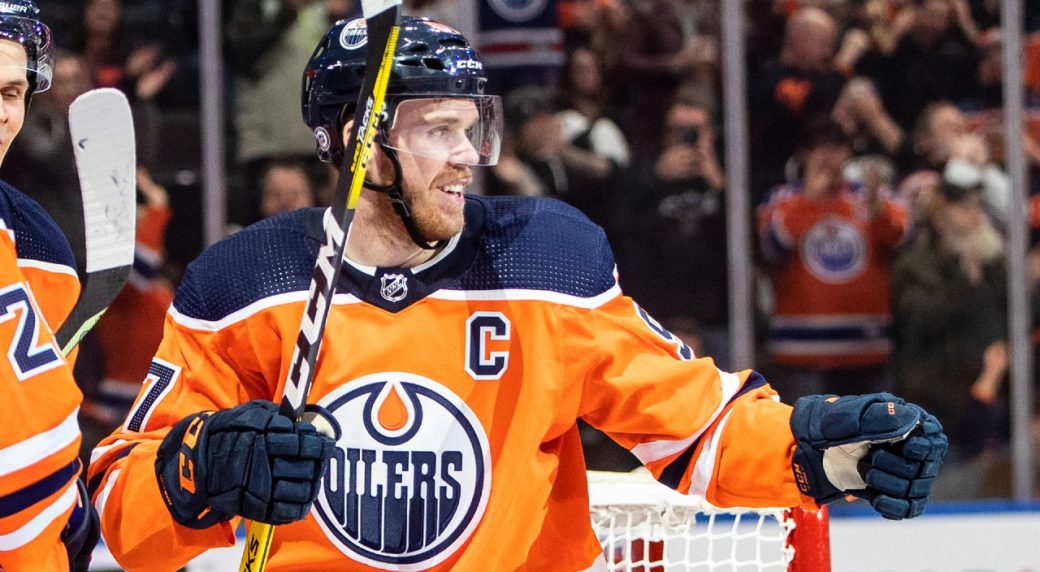"Oilers" līderis Makdeivids nosaukts par NHL nedēļas spožāko zvaigzni ...