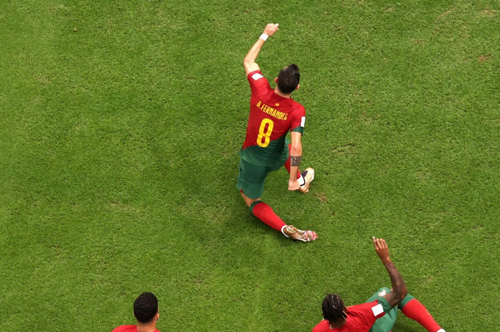 Fernāndešs: Nav svarīgi, kurš guva vārtus - es vai Ronaldu ...