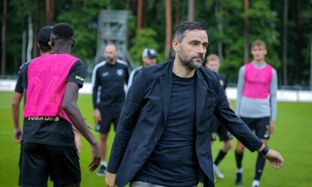 Kalns: Ja mēs ar šo sastāvu tiksim Konferences līgas grupā, tad ...