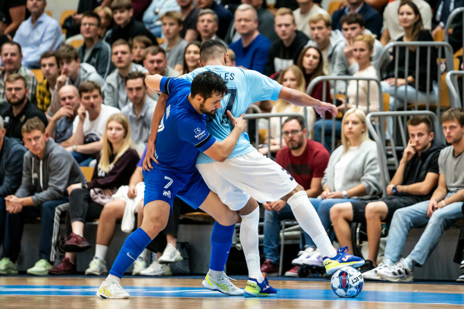Galvaspilsētas derbijā telpu futbolā "Riga" viegli pārspēj "RFS Futsal ...