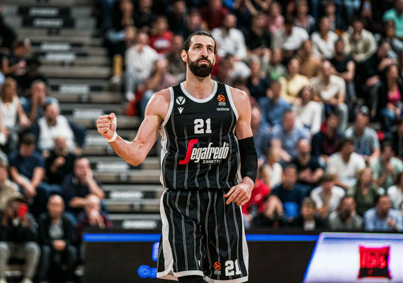 Banki vadītās "Virtus" līderis atzīts par Eirolīgas mēneša MVP ...