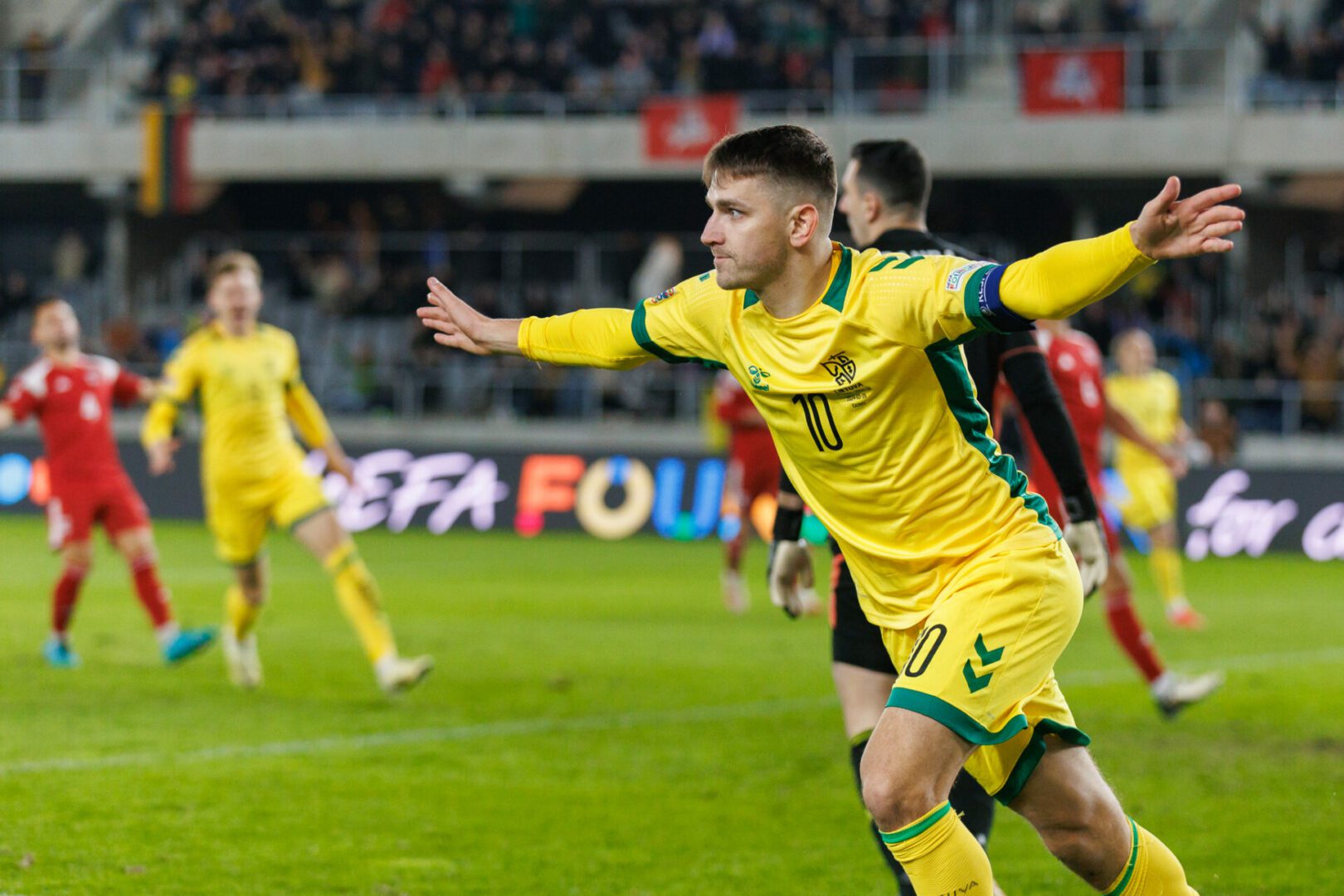 Baltijas valstis kopā - Lietuva nosargā vietu UEFA Nāciju līgas C ...