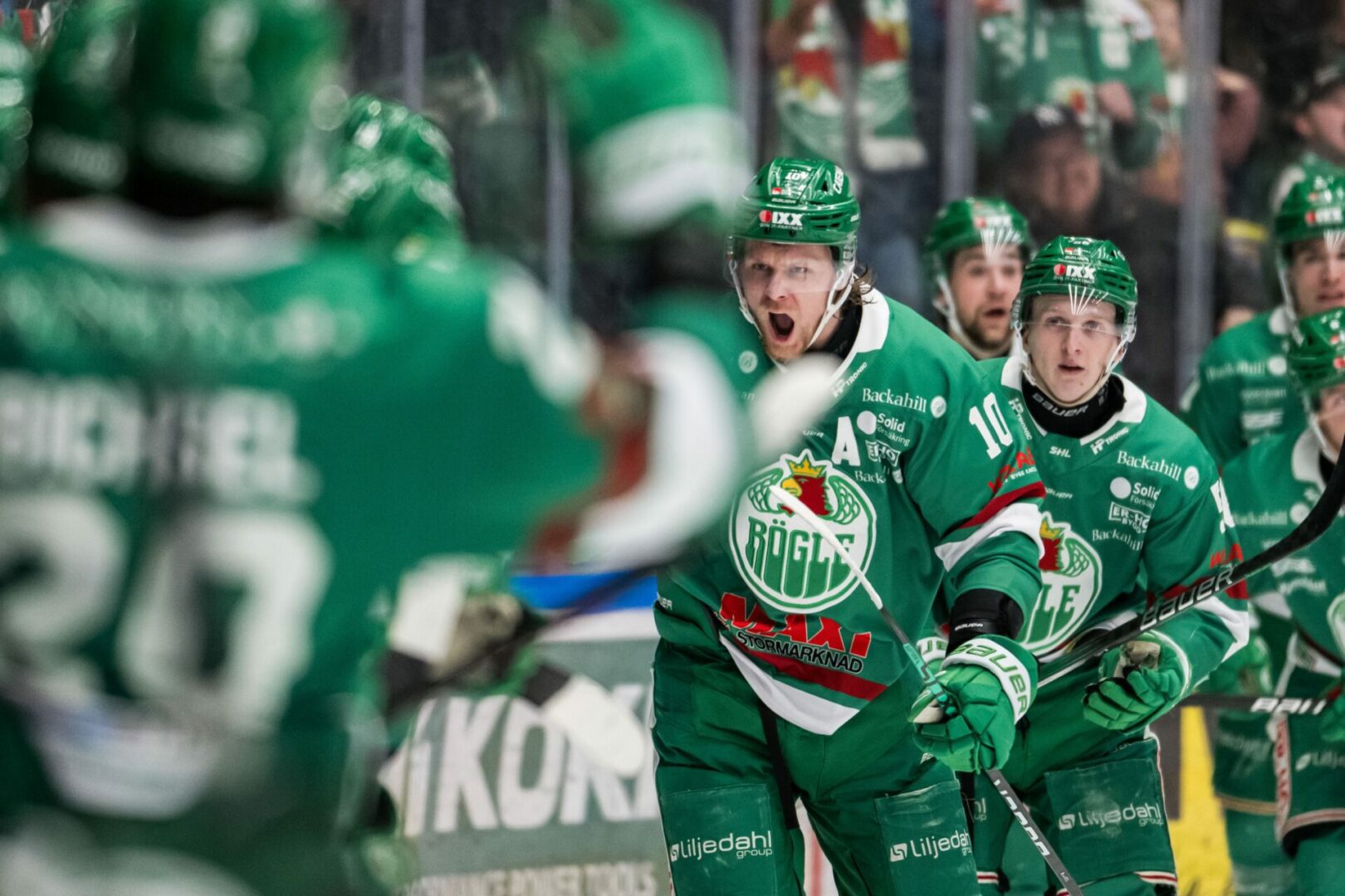 Filigrānais Ābols ar skaistiem vārtiem palīdz "Rogle" uzvarēt trešajā ...