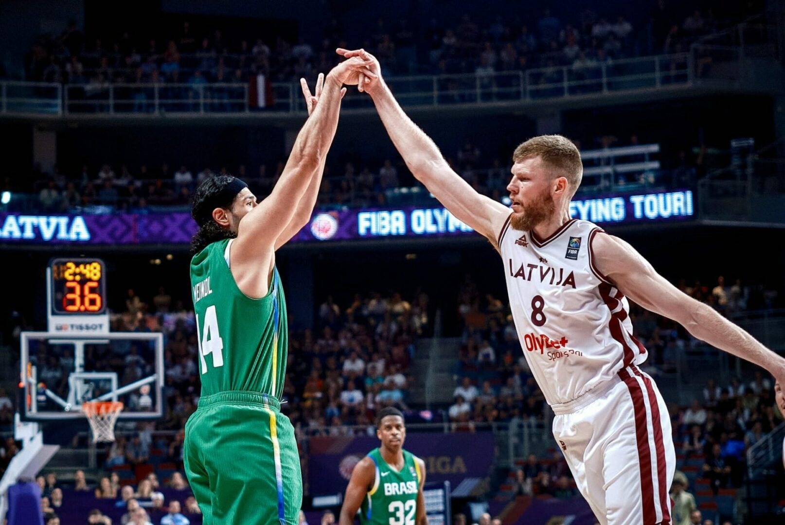 Dāvis Bertāns: Kad trīs tiesneši ir redzamākie laukumā, tas ir ...