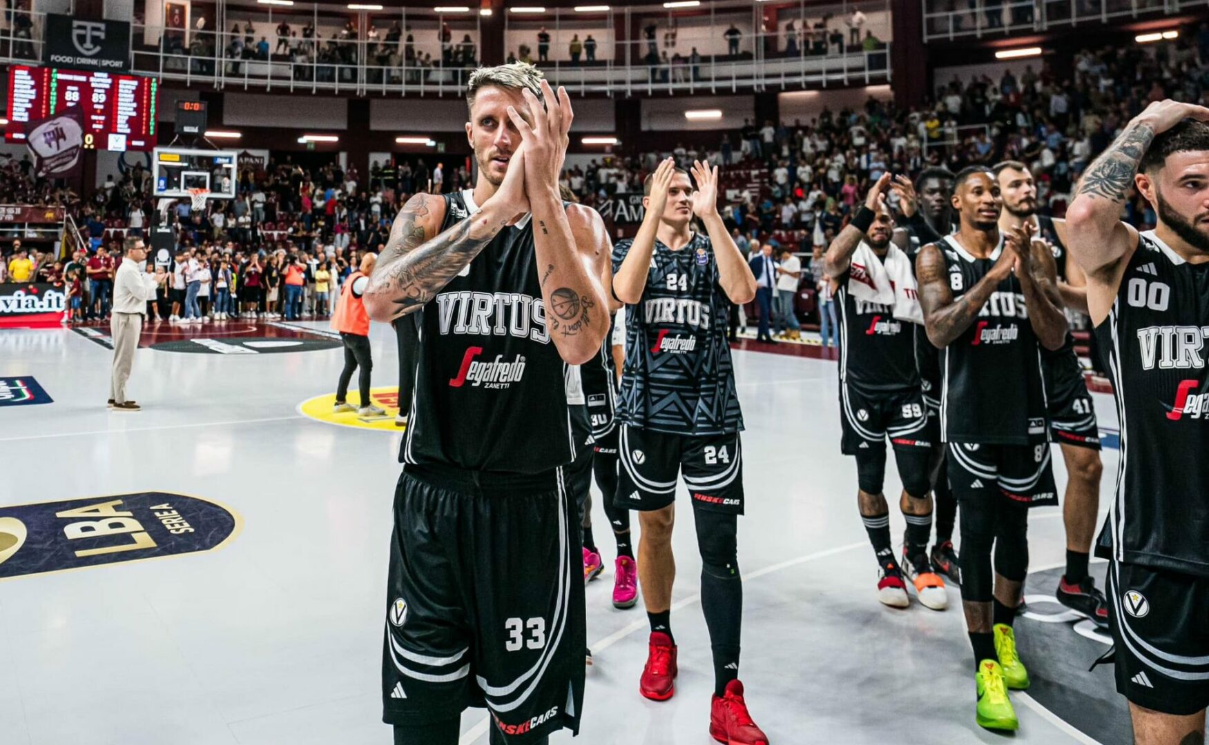 Gražulis pirmo reizi dodas laukumā “Virtus” sastāvā oficiālā mačā ...