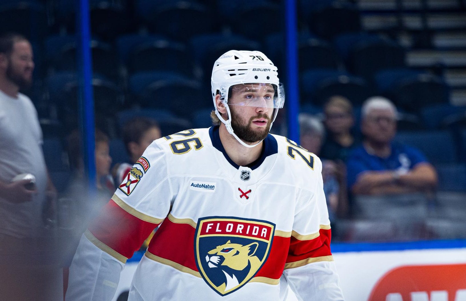 "Panthers" treniņš: Balinski iespēlē vairākumā, Vilmanis uz ledus ...