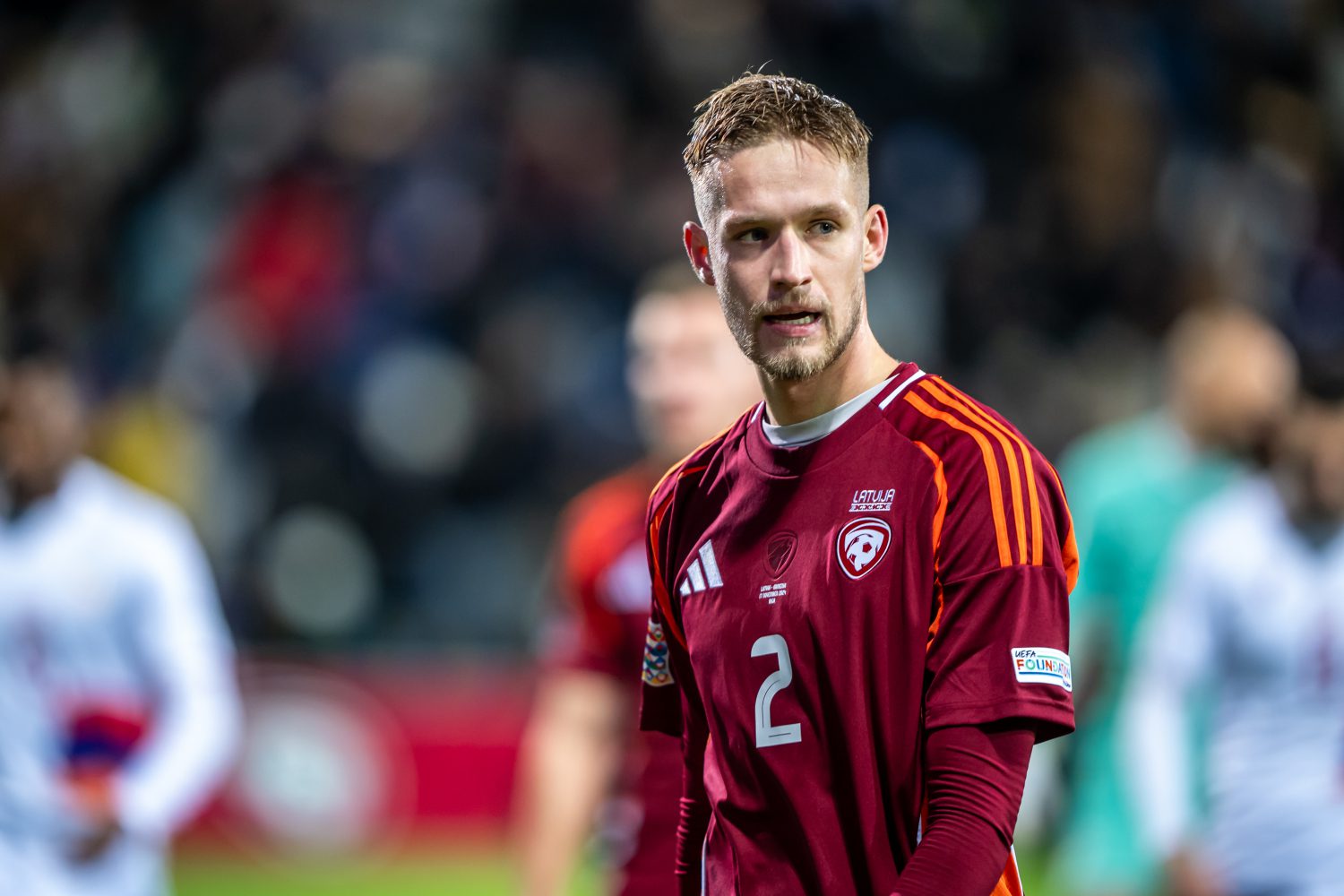 Latvijas izlases aizsargs Balodis sestdien varēs debitēt Skotijas ...