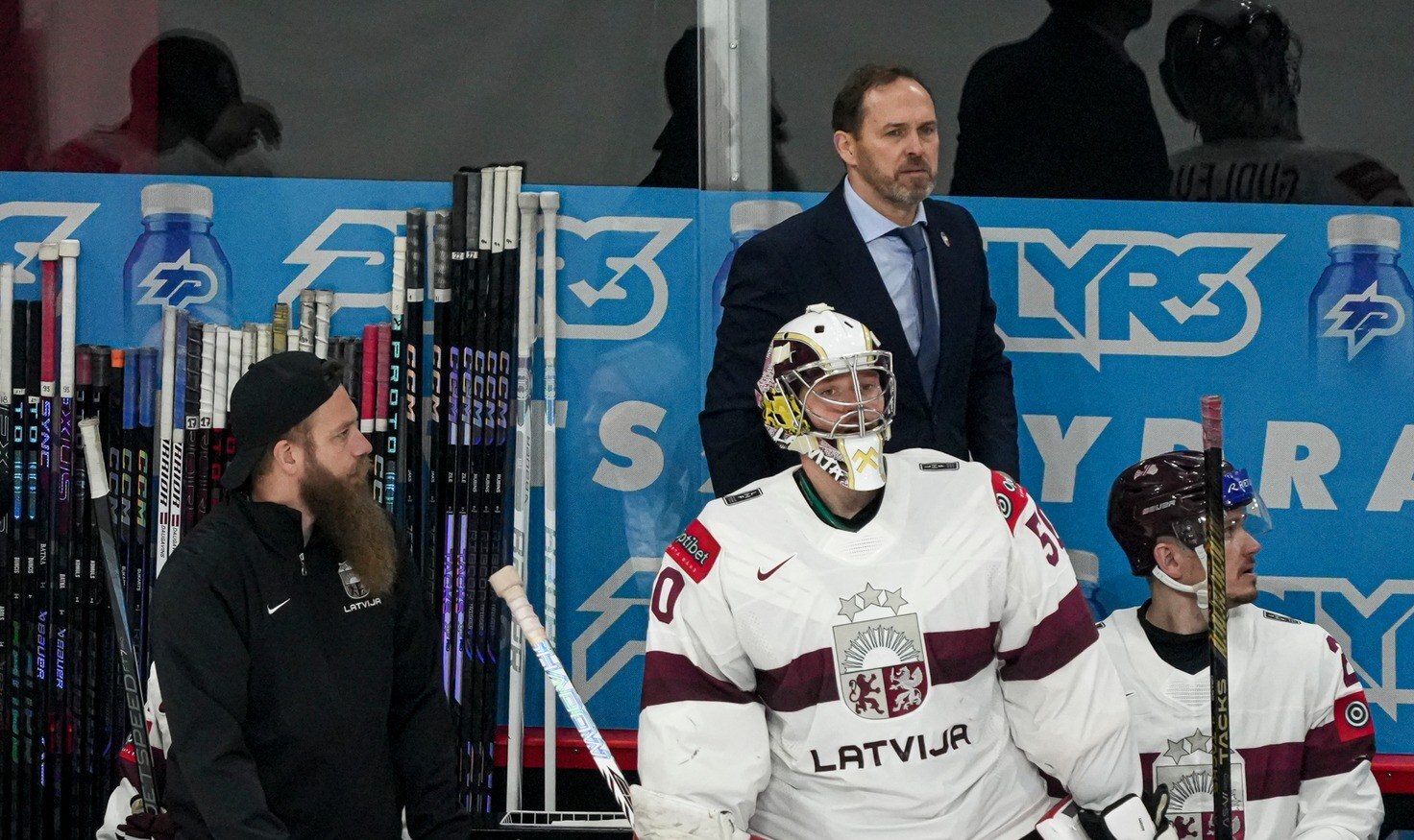 Gudļevskis izlaiž treniņu pirms Slovākijas spēles, Irbe skaidro iemeslu ...