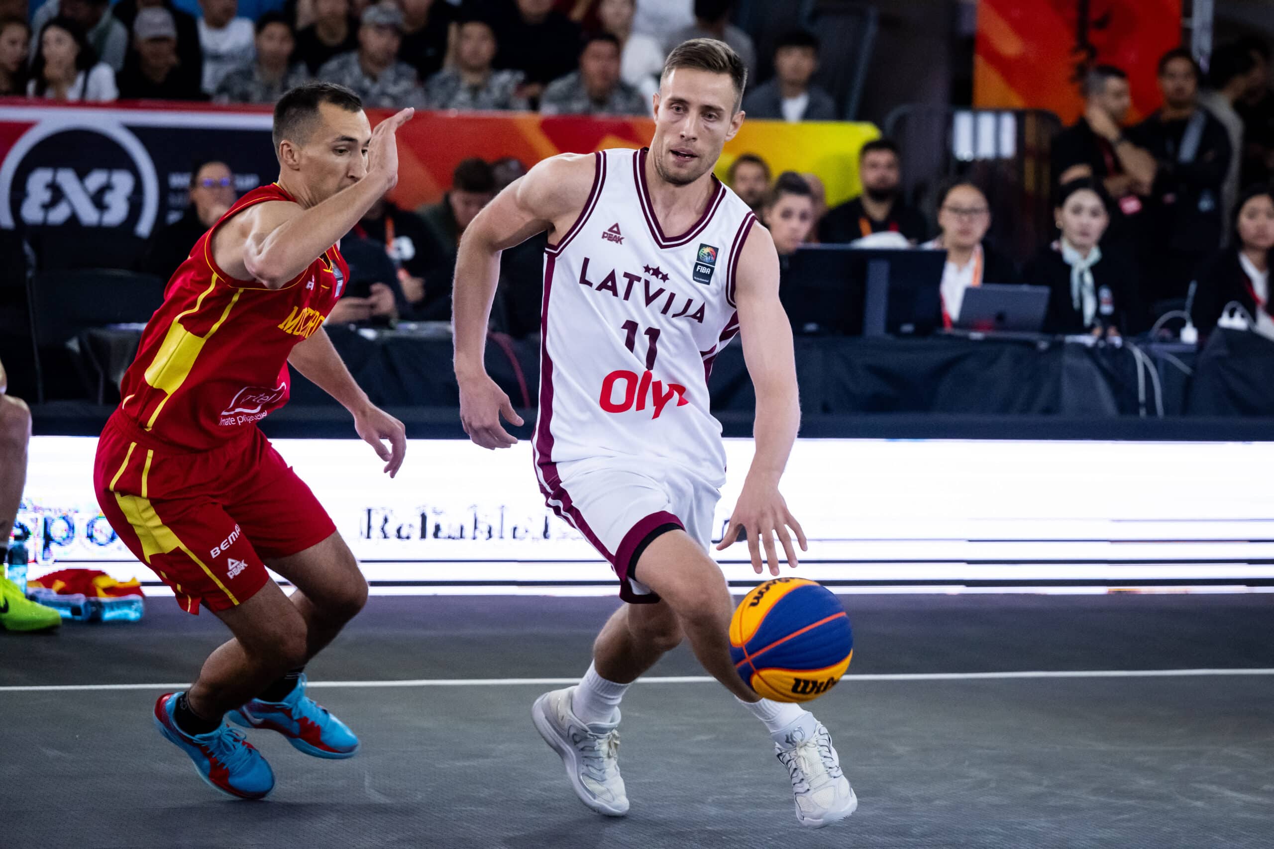 Gludītis terorizē mājiniekus no tālās distances, 3x3 vīriešu izlasei ...