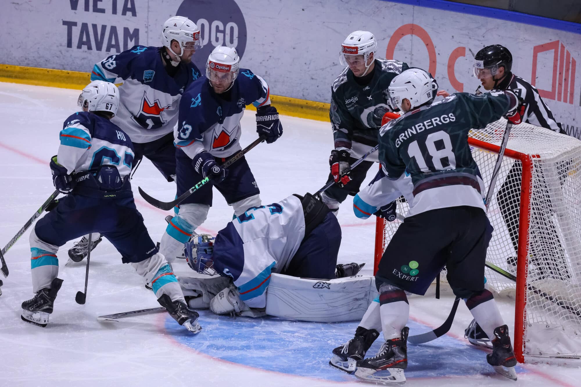“Capitals” vārtsargs Voris par atgriešanos OHL, pilnu halli Liepājā un ...